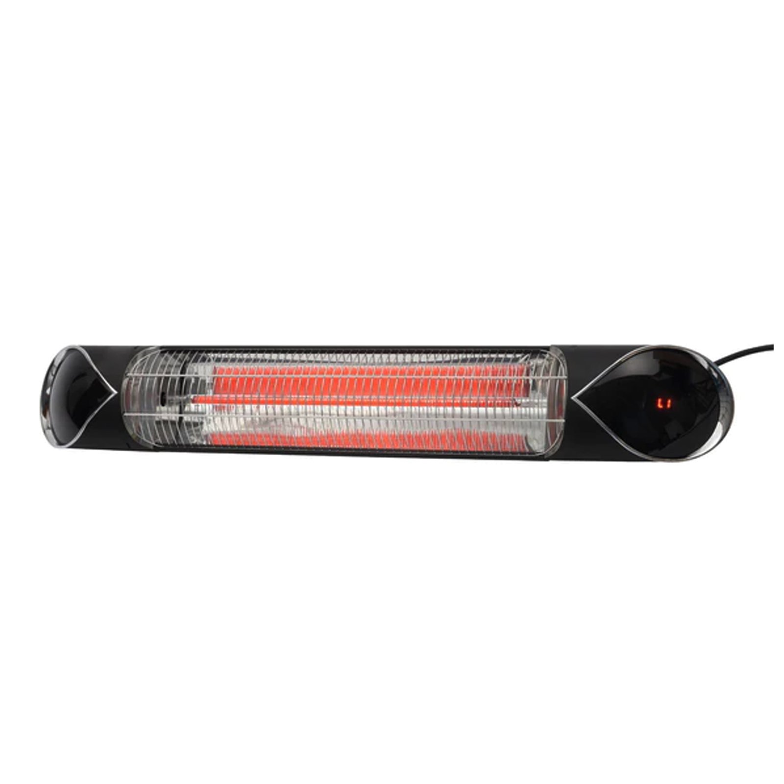 Flare Outdoor Wall Mounted Patio Black Heater (with Remote Control) 2kW ...
