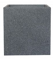 IDEALIST Lite Chelsea Flower Box Square Garden Planter, Faux Lead Grey Light Stone Outdoor Large ...