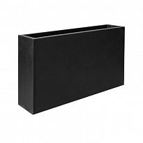 Trough Fiberstone Large Black H45 L100 W40 cm Planter by Idealist ...