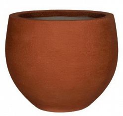 Round garden plant pots, planters